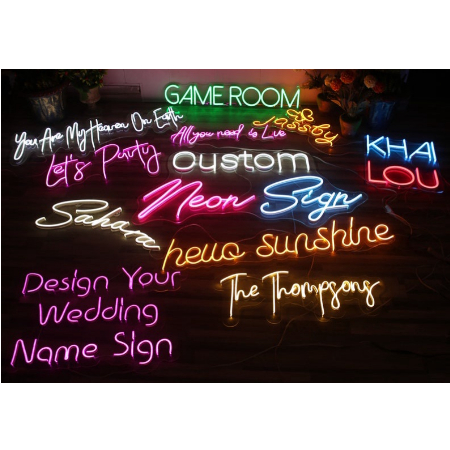 Jual Neon Flex LED Custom Lampu Kamar Tinggi 15CM Tinggal Pakai ...