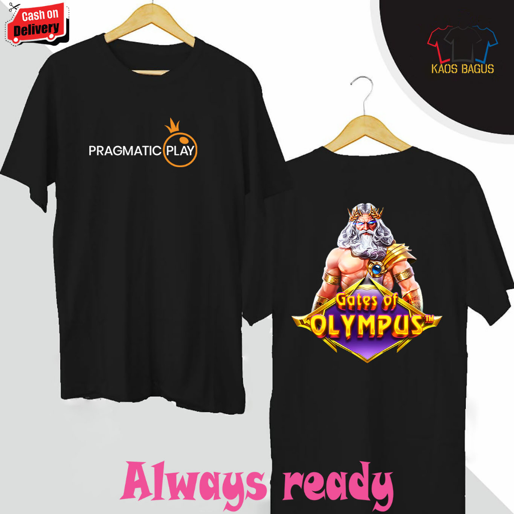 Jual KAOS PRAGMATIC PLAY GATES OF OLYMPUS KAOS GAME SLOT KAKEK ZEUS ...