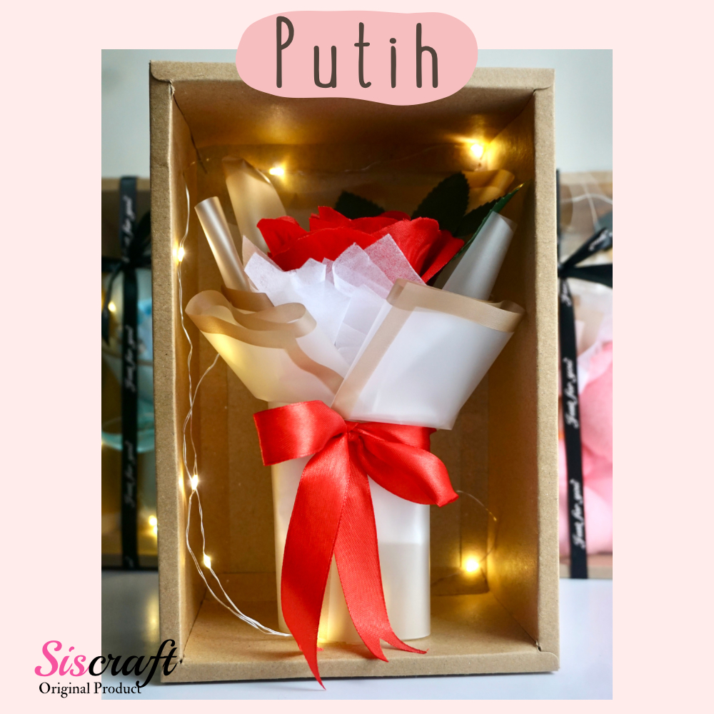 Jual Bouquet Flower Box | Gift Bucket Box / Kado Anniversary / Kado Wisuda / Kado Graduation ...