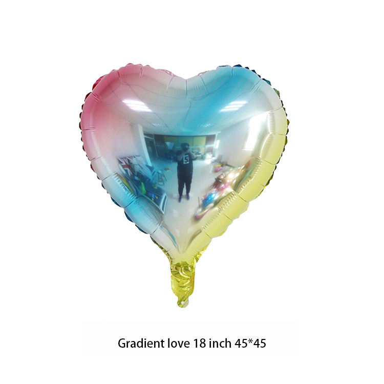 Jual (YM) Balon Foil Love Star kecil 10INCH DAN 5inch / 12cm Heart ...