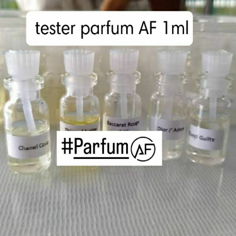 Jual Tester Parfum AF 1ml Semua varian aroma Harga Satuan | Shopee ...