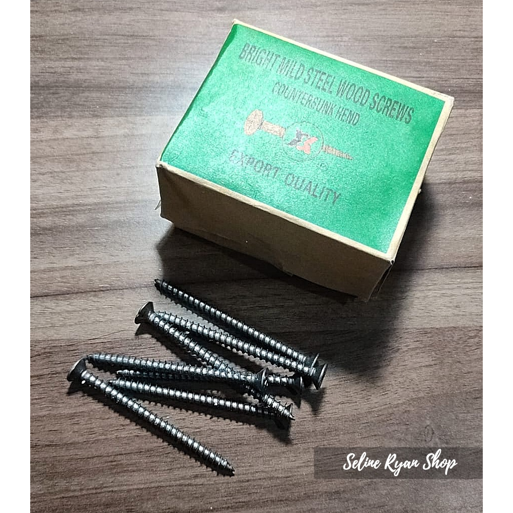 Jual Sekrup Kayu Kepala Plus YSK 3"x12 | Shopee Indonesia