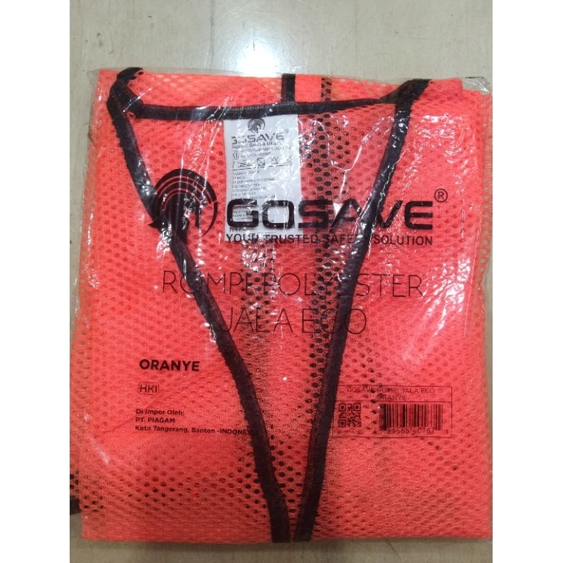 Jual ROMPI POLYESTER JALA ECO [GOSAVE] ROMPI SAFETY GOSAVE ASLI / BAJU ...