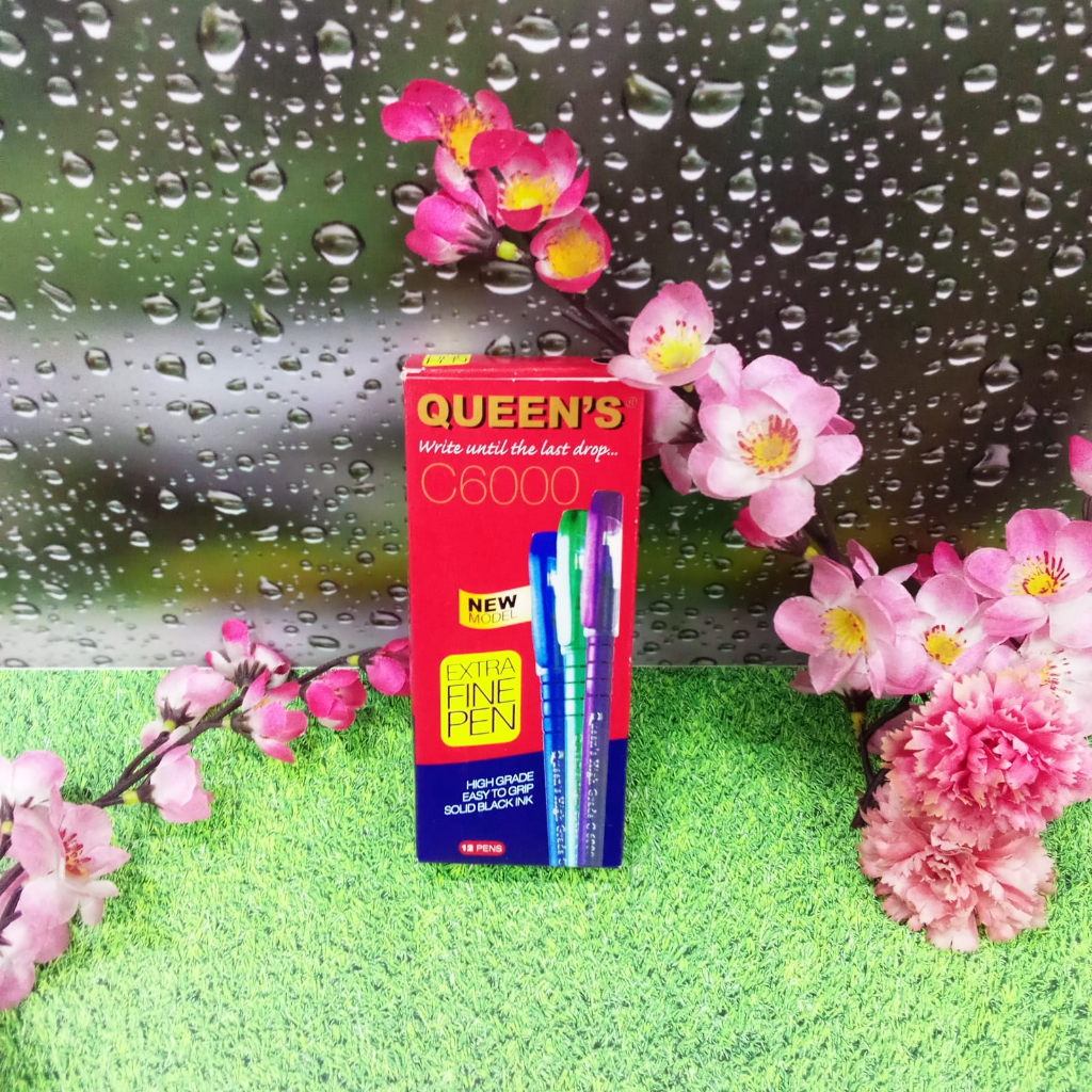 Jual PEN QUEENS C6000 • FASTER | Shopee Indonesia