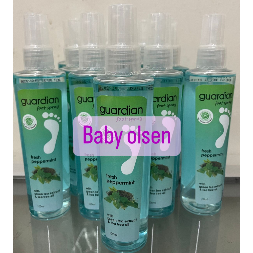 Jual GUARDIAN FOOT SPRAY FRESH PEPPERMINT 100 ML | Shopee Indonesia