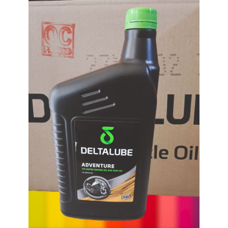 Jual Oli Mesin DELTALUBE ADVENTURE 731 Super Engine SAE 20W50 0.8 L ...