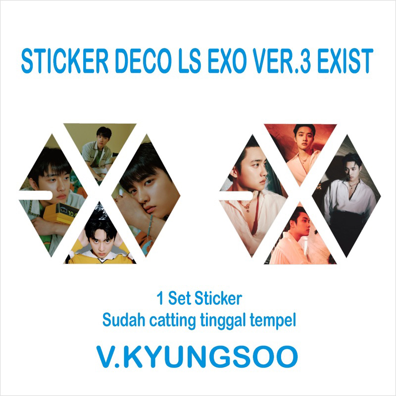 Jual [Bisa COD] Deco Sticker Lightstick EXO Version 3 | Shopee Indonesia