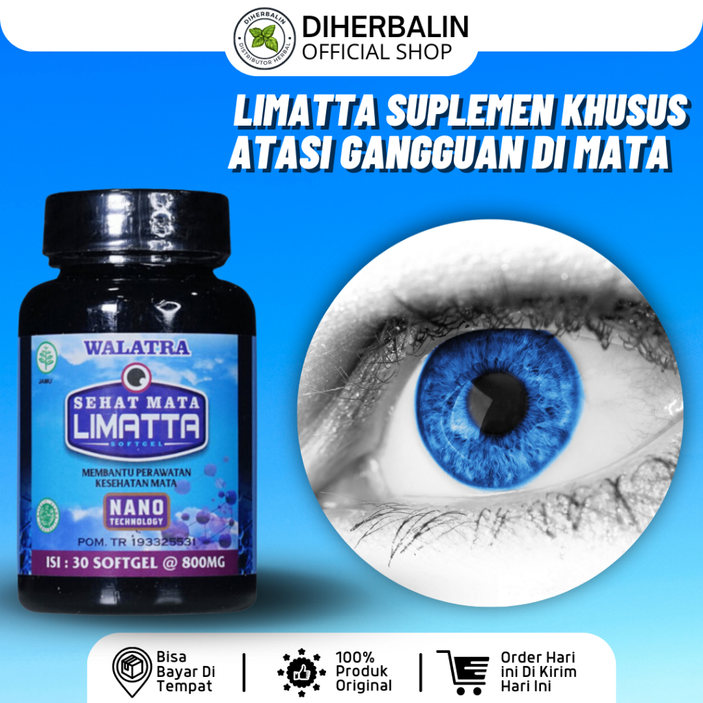 Jual Limatta - Multivitamin Khusus Atasi Masalah Mata Obat Mata Minus ...