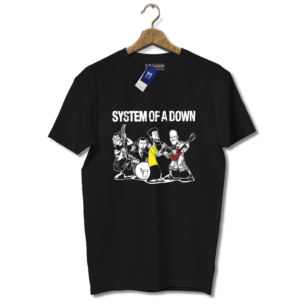 Jual T-shirt SYSTEM OF A DOWN - Singing Artwork (SOAD) | Shopee Indonesia