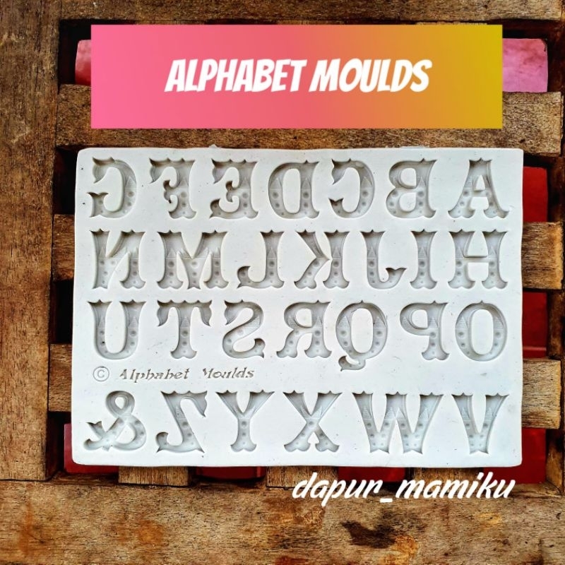 Jual DAPURMAMI ( Silikon Abjad Huruf Alfabet ) Angka Huruf Abjad Animal ...