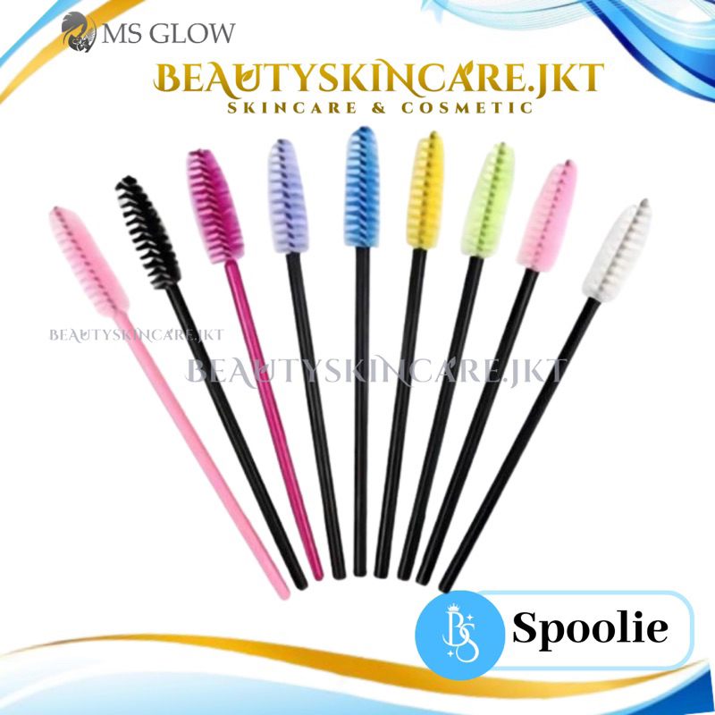 Jual Spoolie Brush Eyelash & Eyebrow | Sisir Bulu Mata Kuas Maskara | Shopee Indonesia