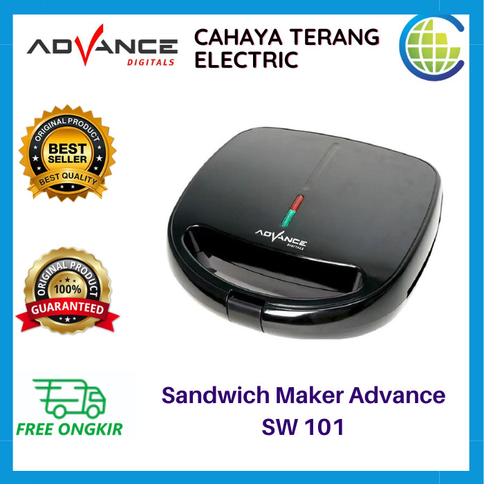 Jual Advance Sandwich Maker Toaster Pemanggang Roti SW 101 / SW101 ...