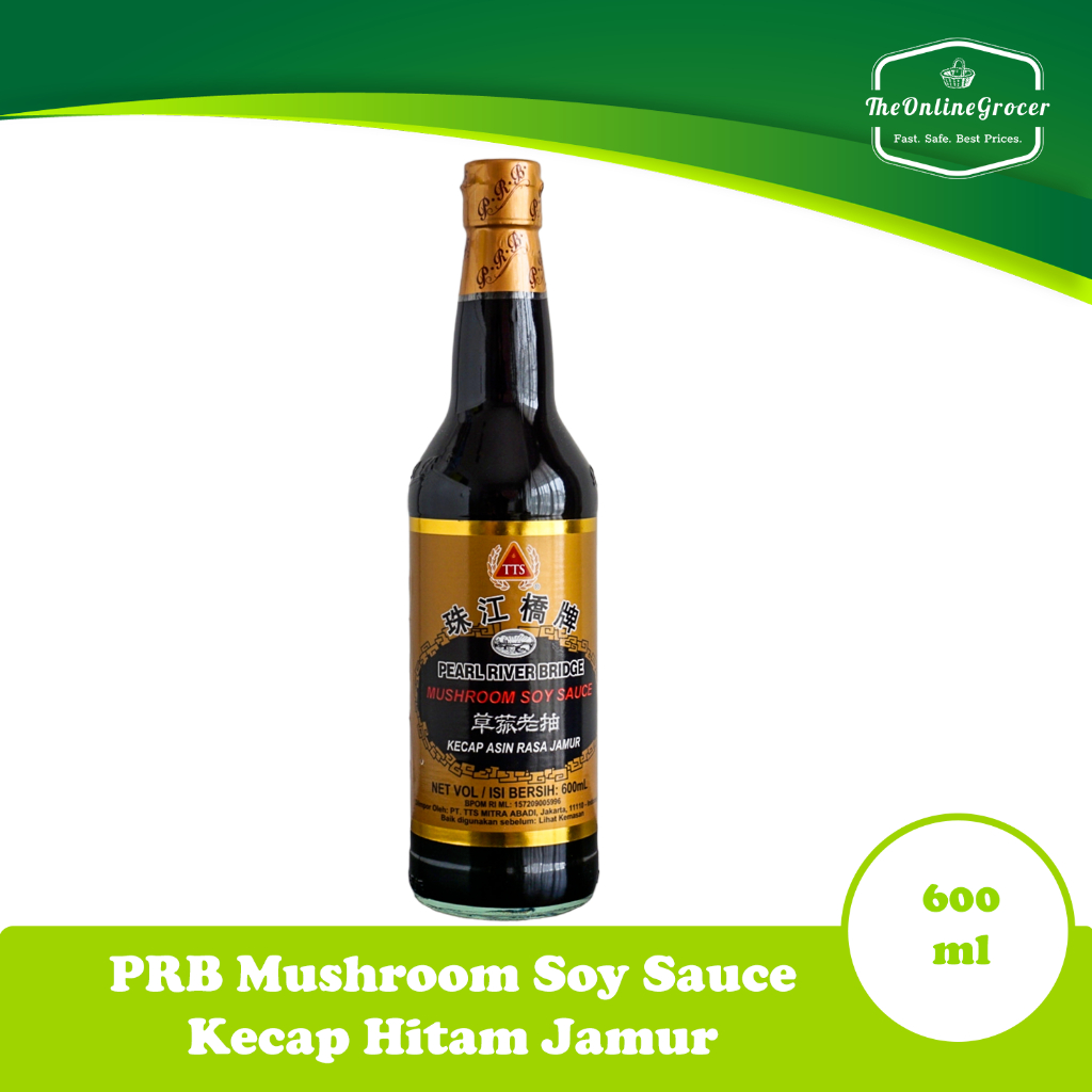 Jual Pearl River Bridge Mushroom Soy Sauce 600ml – Kecap Hitam Jamur ...