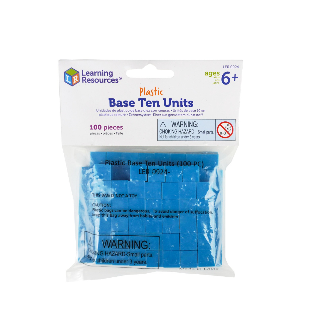 Jual Learning Resources Plastic Base Ten Units (Set of 100) | Shopee ...