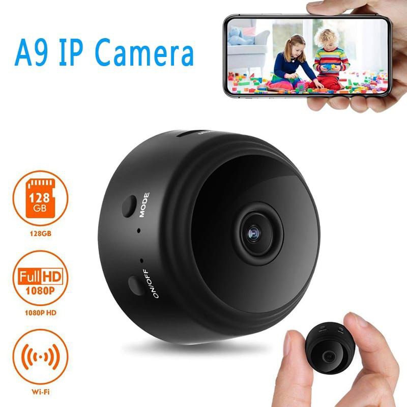 Jual RY - Camera Wireless A9 Mini Camera WiFi HD 1080P Mini Camera ...
