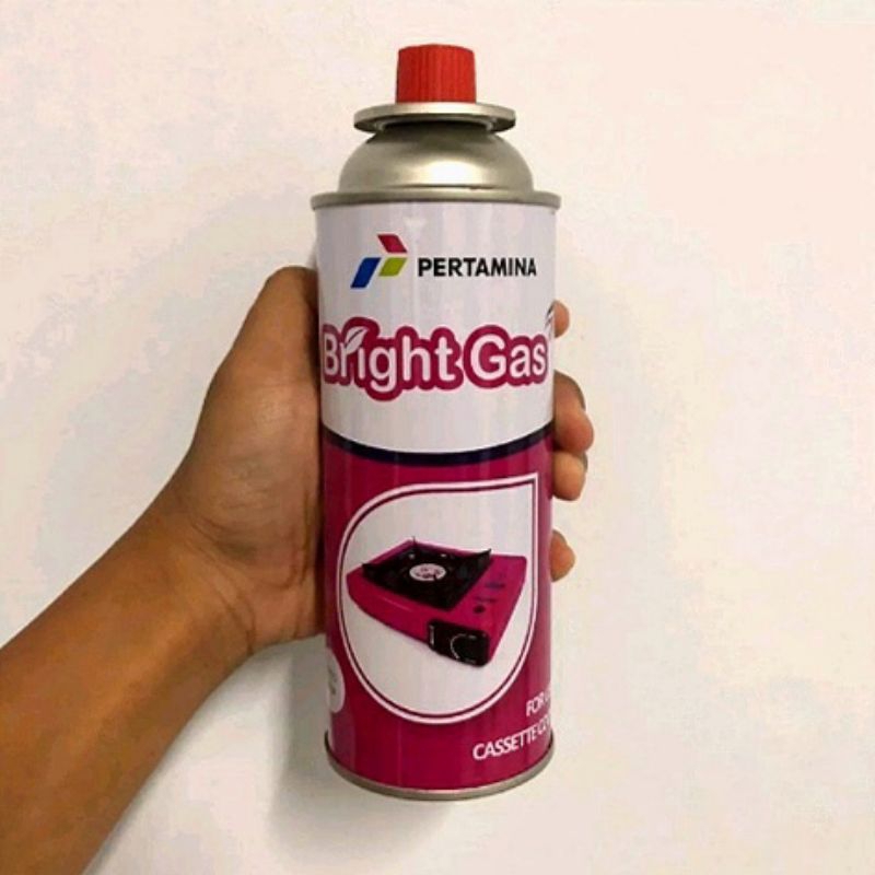 Jual Tabung Gas Kaleng Portable Camping Bright Gas Pertamina | Shopee ...