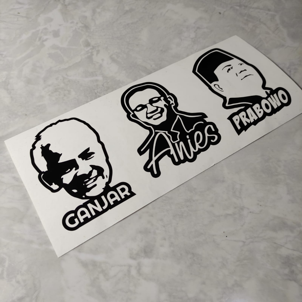 Jual Cutting Sticker Capres 2024 - Anies-Ganjar-prabowo | Shopee Indonesia