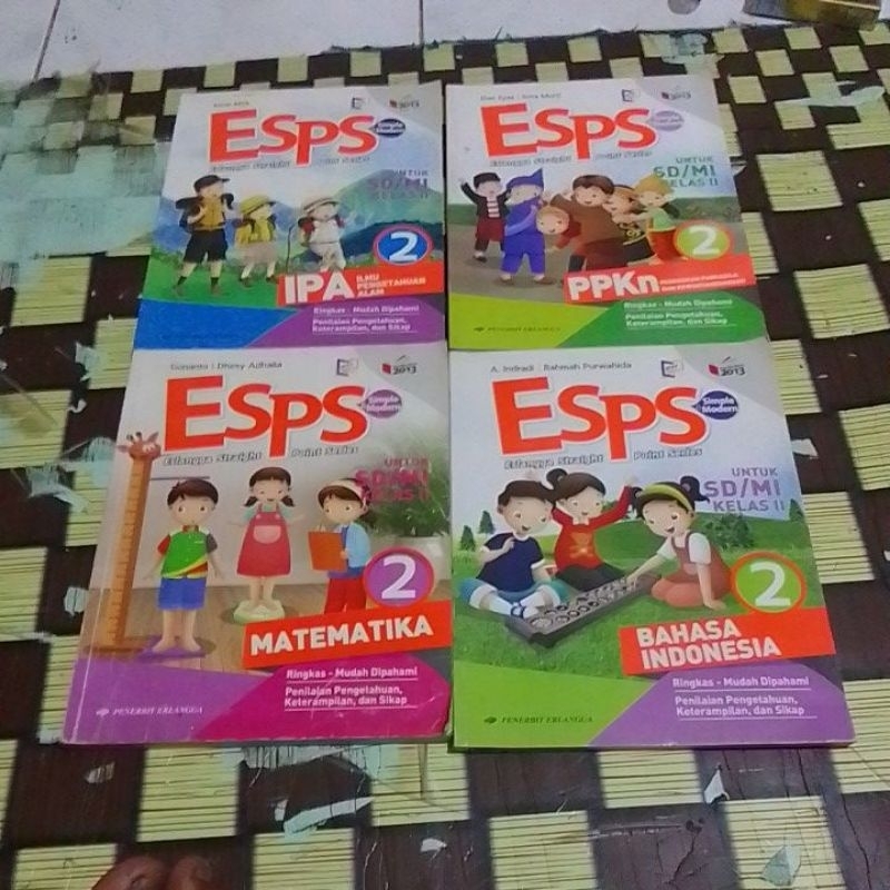 Jual Esps klas 2 SD ( IPA, PPkn, bahasa, matematika) Original | Shopee ...