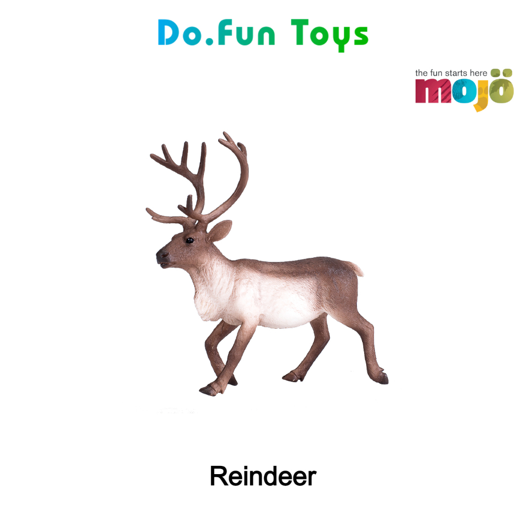 Jual MOJO Animal Figurine | REINDEER / Mainan Miniatur Binatang Rusa ...