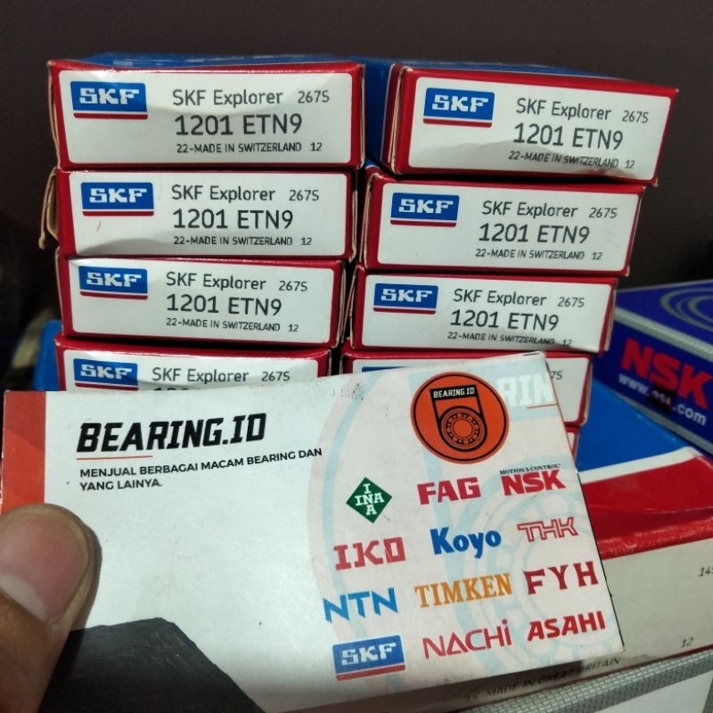 Jual Bearing Self Aligning 1201 ETN9 SKF | Shopee Indonesia