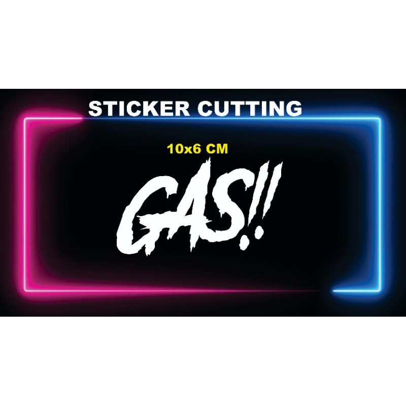 Jual stiker cutting gas!! | Shopee Indonesia