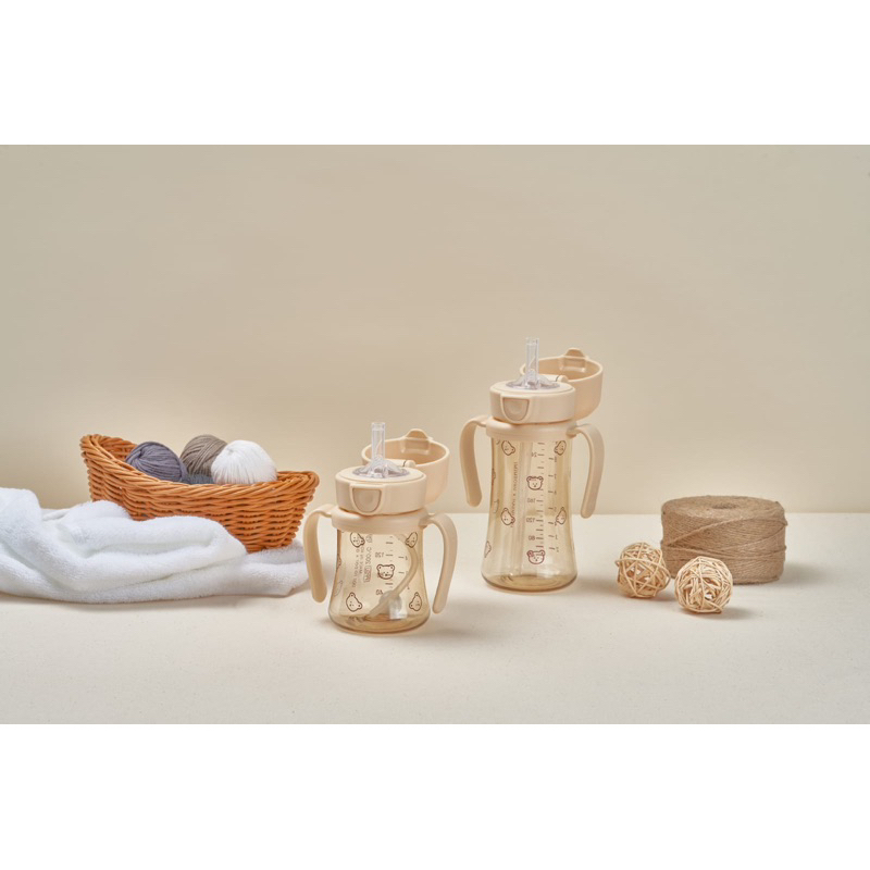 Jual Grosmimi PPSU Dotgom Weighted Straw Cup 200ml 300ml | Shopee Indonesia