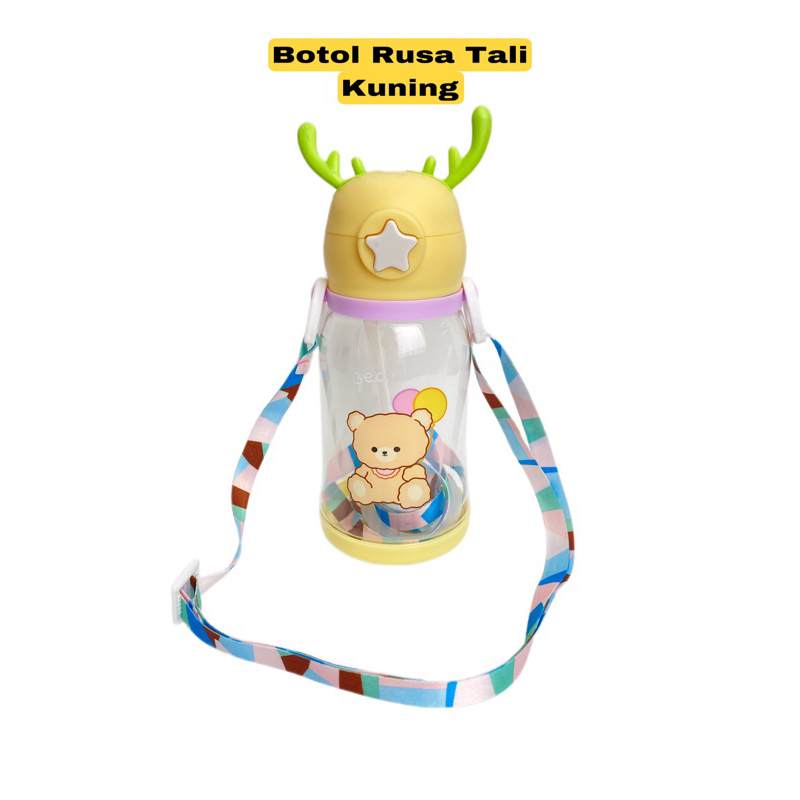Jual Botol Rusa / Botol Anak Karakter / Botol Rusa Tanduk / Botol Klip ...
