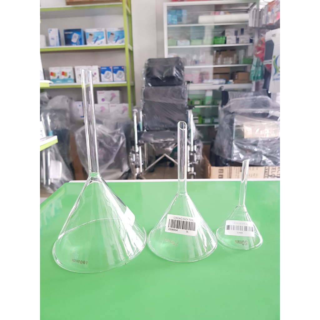 Jual Corong Kaca 50 ml / Corong Kaca 75ml / Corong Kaca 100 ml | Shopee ...