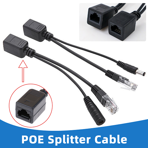 Jual Kabel Passive POE Splitter CCTV Power Over Ethernet Cable with ...