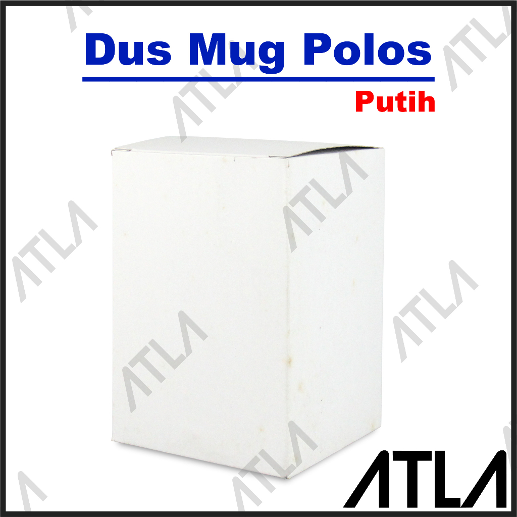 Jual Dus Mug Putih Polos Kardus Packaging Box Kemasan Kerdus Kotak ...
