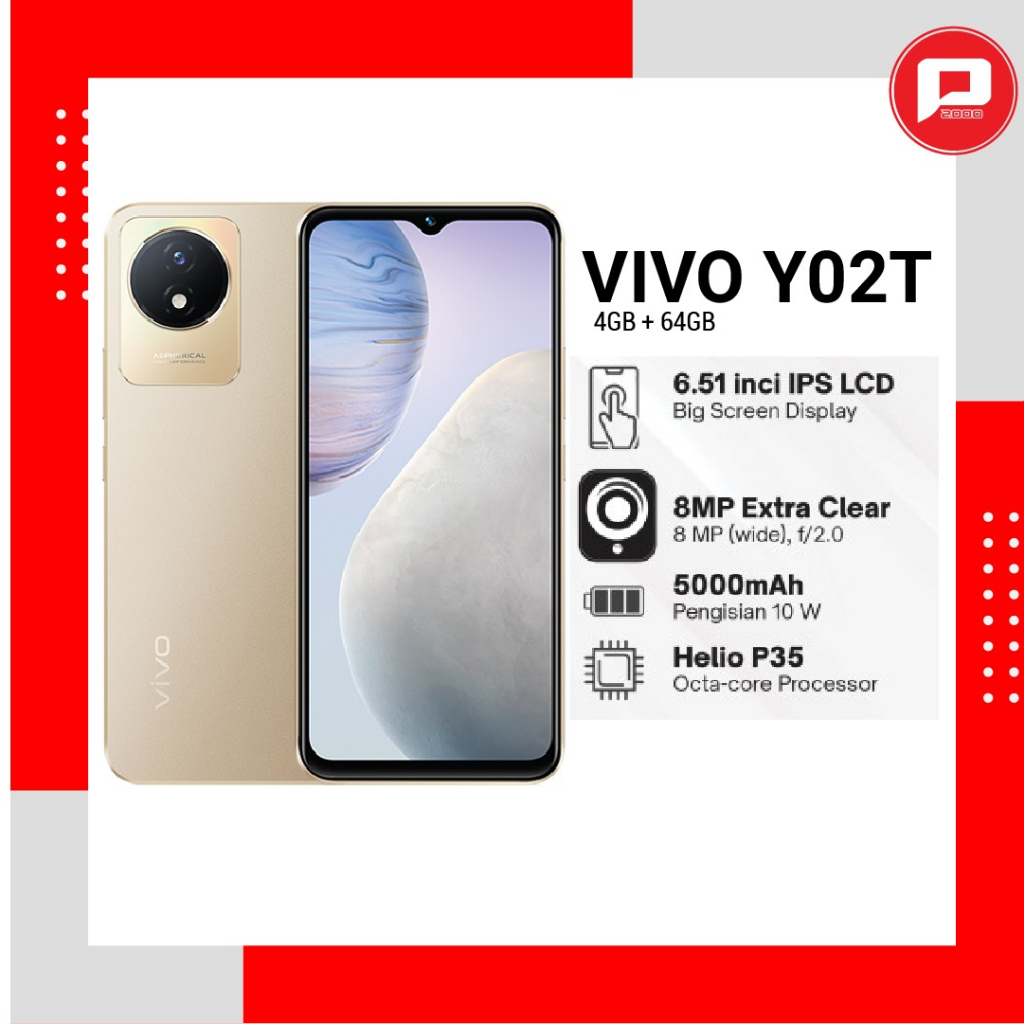 Jual VIVO Y02T - Garansi Resmi | Shopee Indonesia