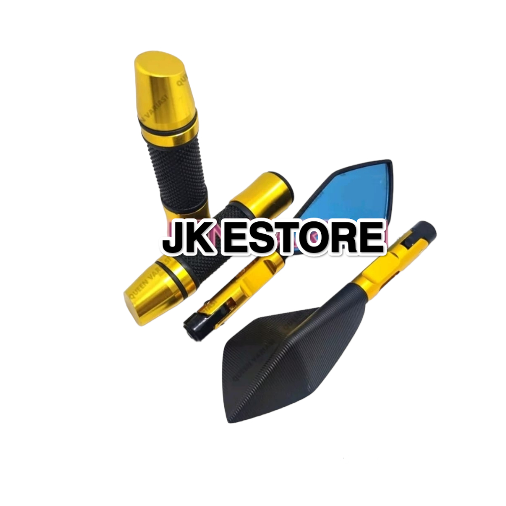 Jual Spion Tomok V5 + Handgrip Jalu Miring Bahang CNC Universal Beat ...