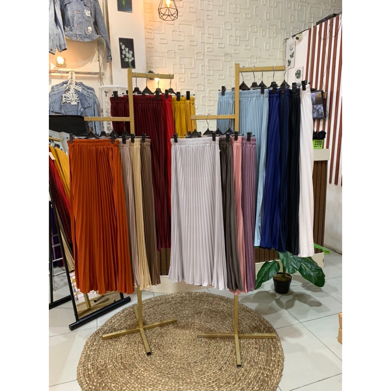 Jual ROK PLISKET PREMIUM | Shopee Indonesia
