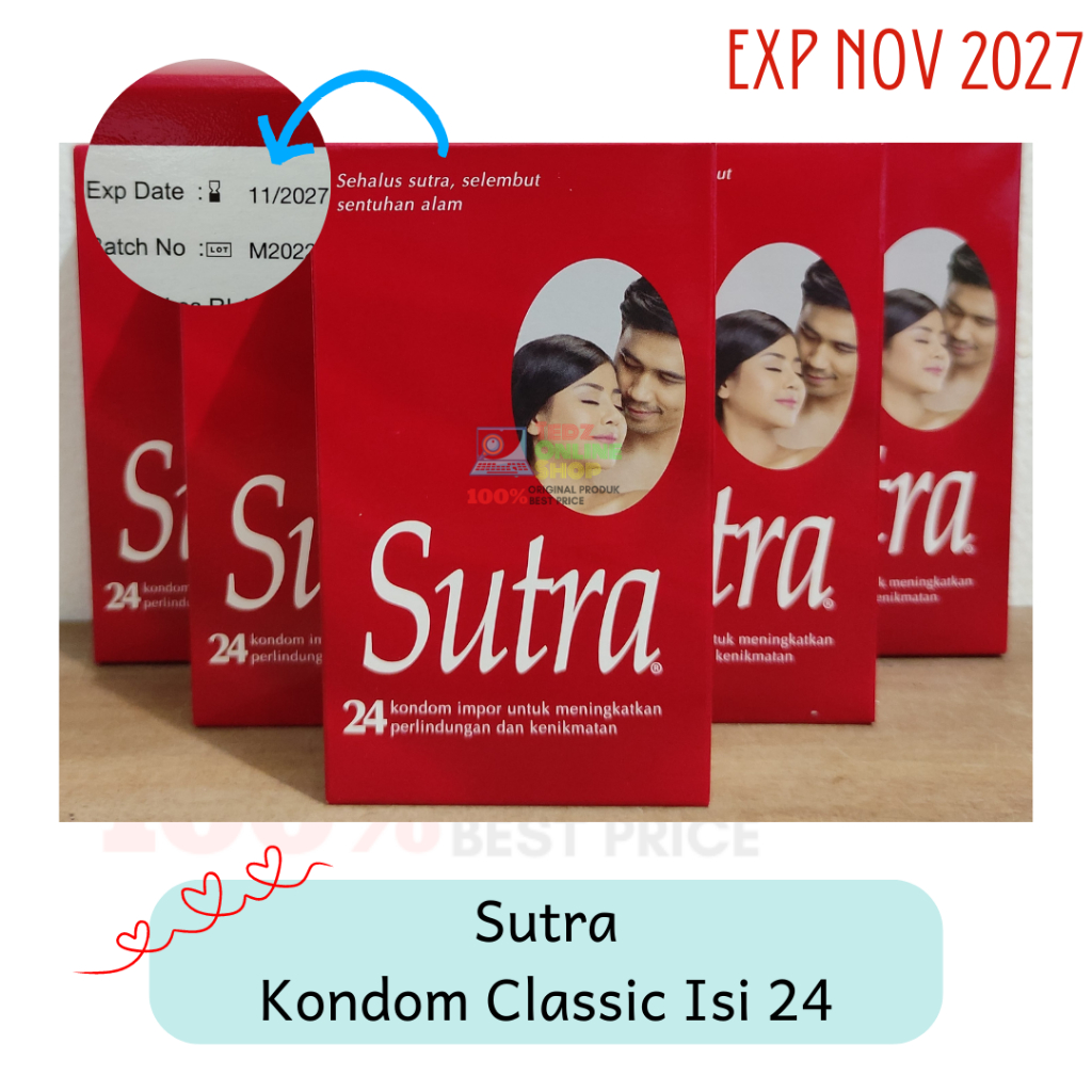 Jual Kondom Sutra Merah Isi 24 Pcs | Shopee Indonesia