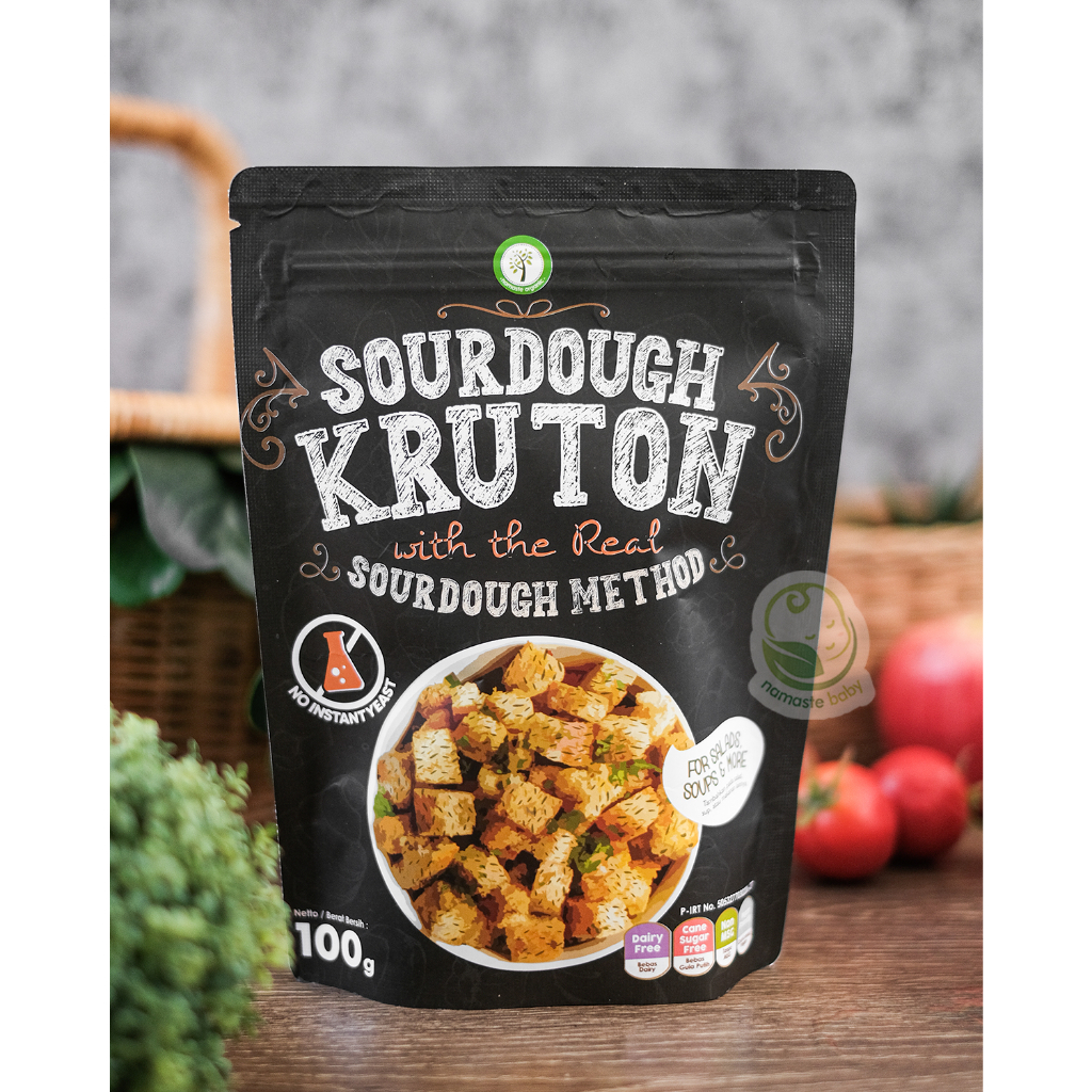 Jual SOURDOUGH KRUTON - SAVORY BAKED BREAD WITH REAL SOURDOUGH METHOD ...