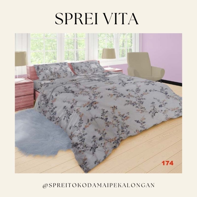 Jual Sprei VITA Bunga ( ALL SIZE ) | Shopee Indonesia
