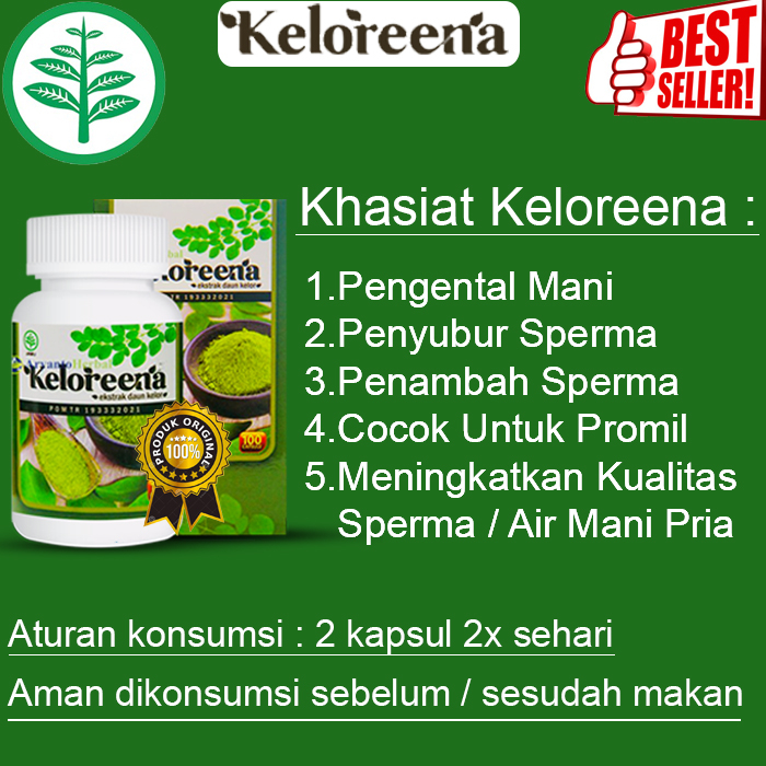 Jual Herbal Keloreena / Kelorena / Kelorina Kapsul 100% Asli - Obat ...