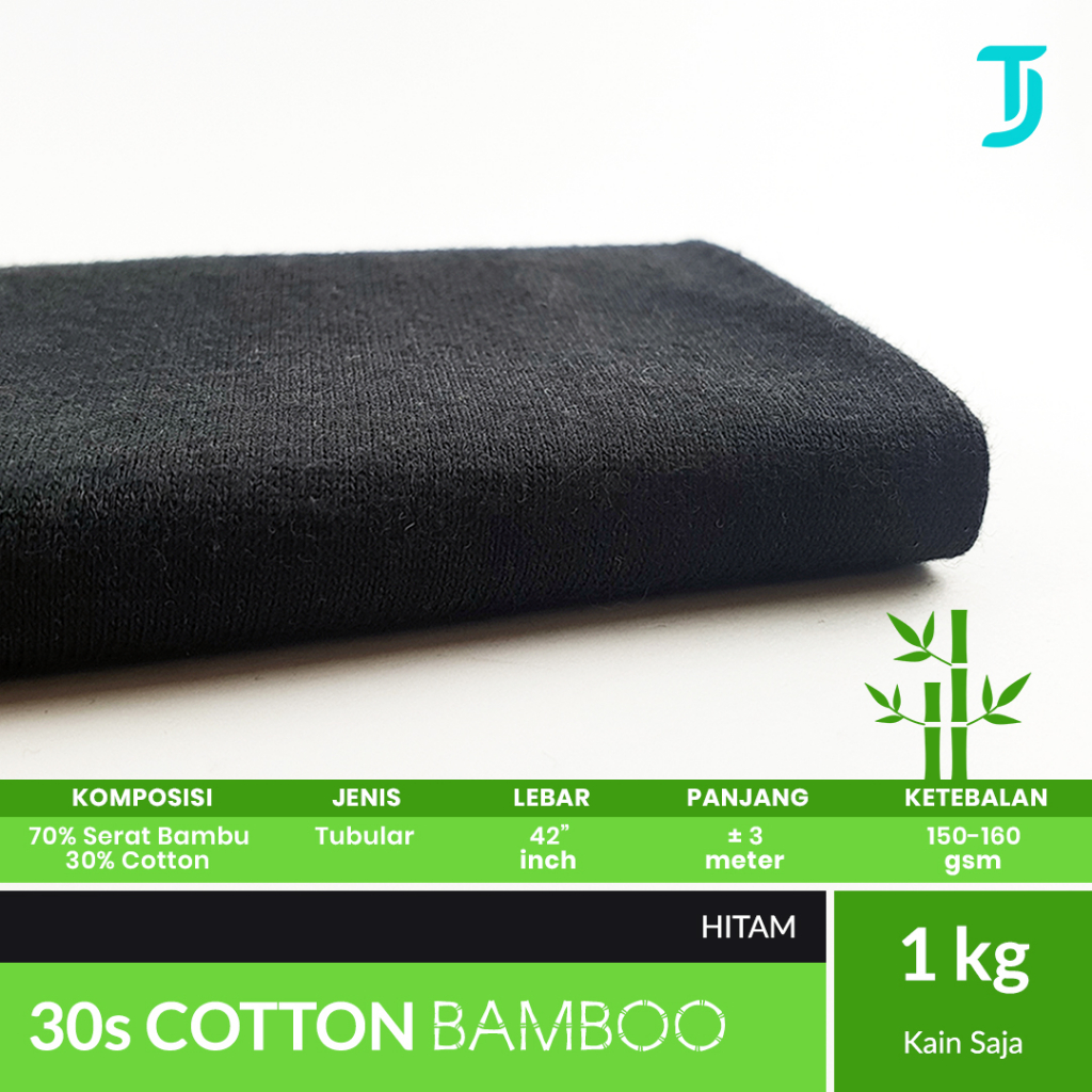 Jual 30s Cotton Bamboo / Katun Bambu | Kain Bahan Kaos Premium Anti ...