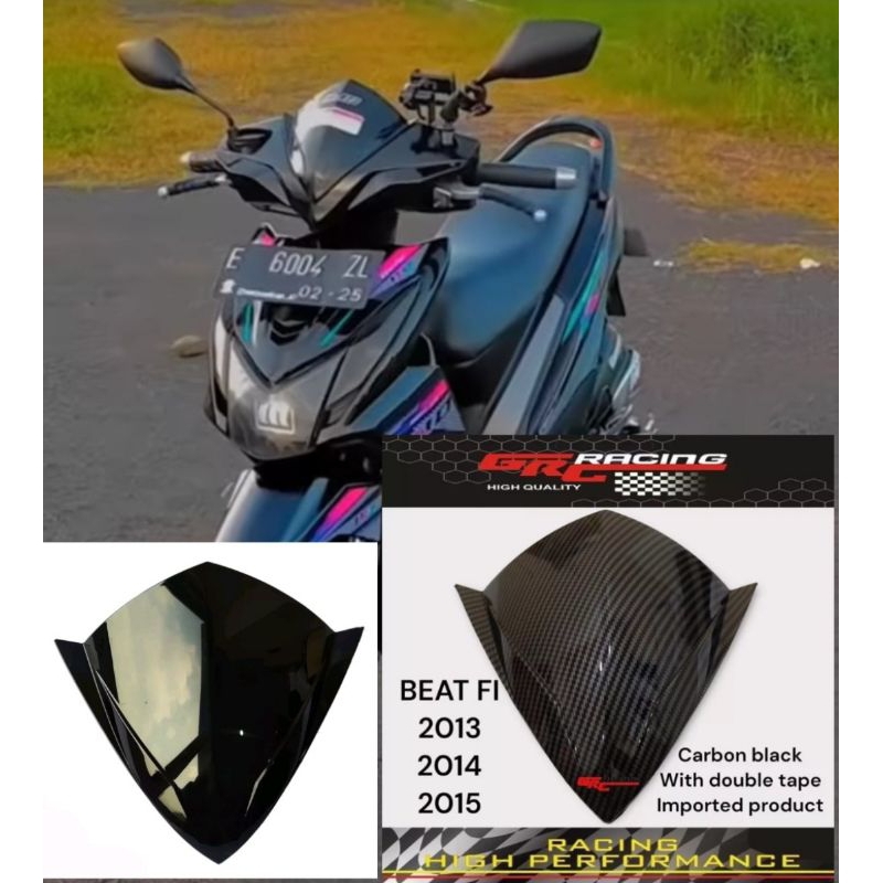 Jual Visor honda beat injeksi lama fi lama tahun 2013 sampai 2015 bahan ...