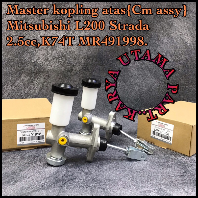 Jual Master Kopling Atas CM Assy Mitsubishi L200 Strada 2.5cc K74T ...