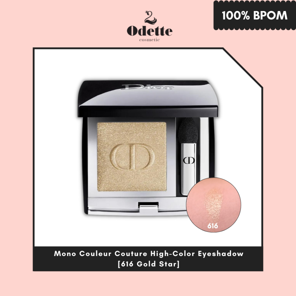 Jual DIOR Mono Couleur Couture High-Color Eyeshadow - 616 Gold Star ...