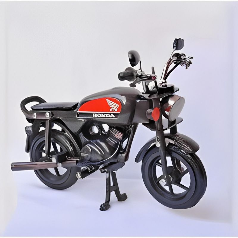 Jual Miniatur motor honda CB warna hitam | Shopee Indonesia