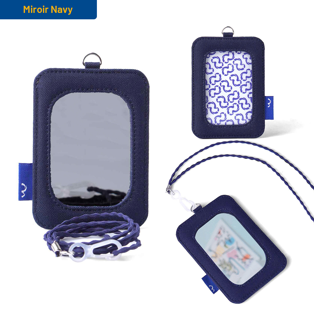 Jual Wallts Miroir - ID Card Lanyard Gantungan Name Tag Kaca Cermin ...