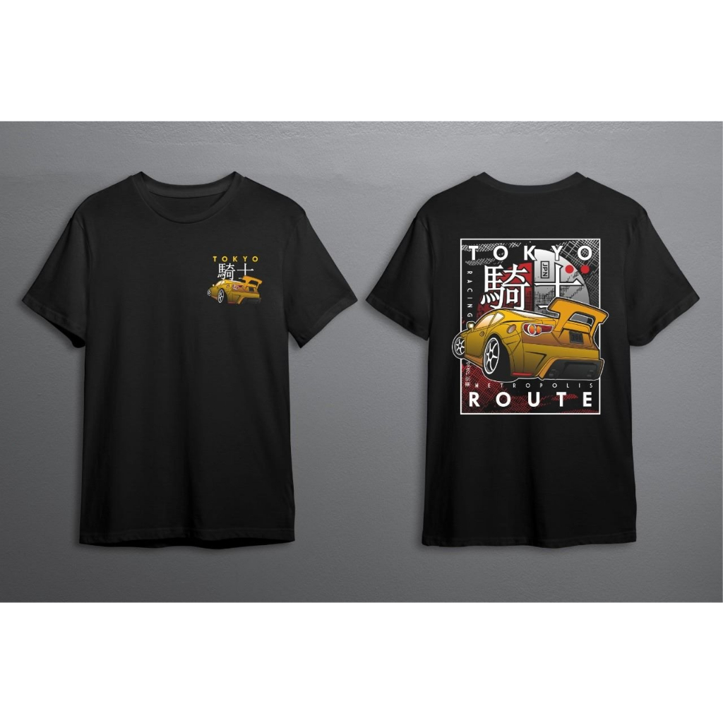 Jual KAOS oBLONG TSHIRT TEMA JEPANG Baju Distro samurai Kualitas ...