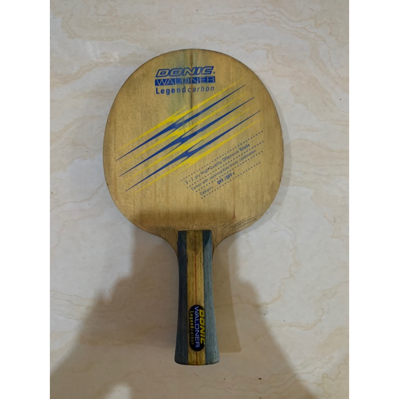 Jual Donic Waldner Legend Carbon • second import | Shopee Indonesia