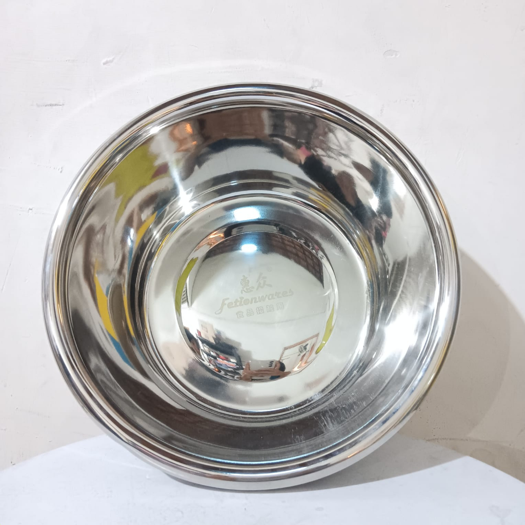 Jual DM - HAVIN Waskom Baskom Stainless Steel HLS 03 - Diameter 30 Cm ...