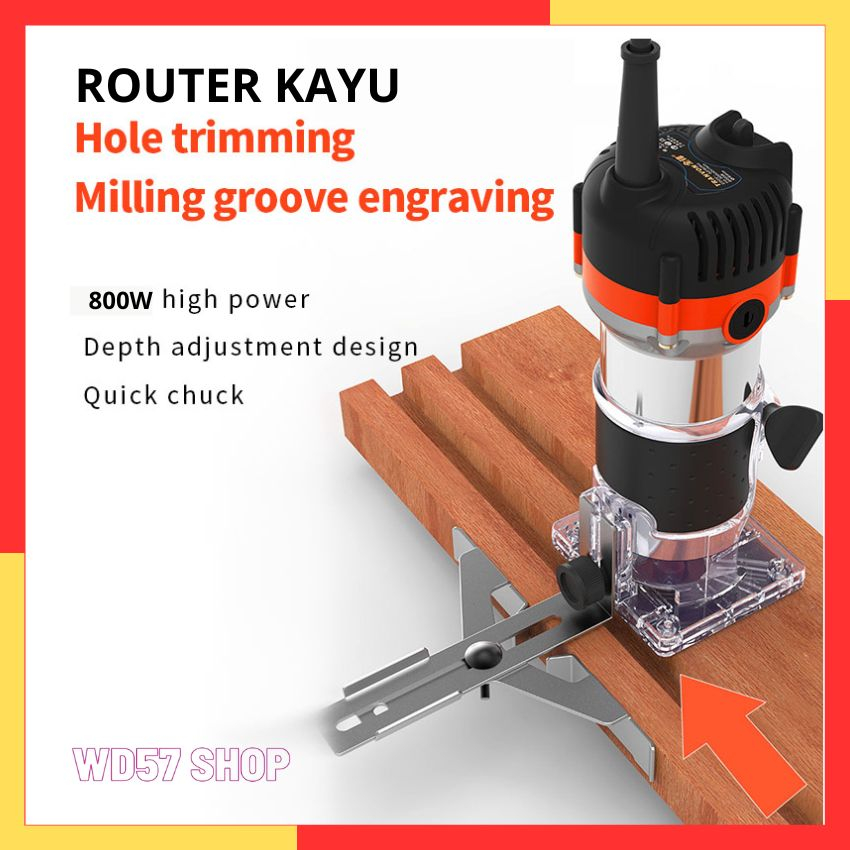 Jual Alat Mesin Ukir Router Tool Trimmer Kayu Potong Pengikis Manual ...