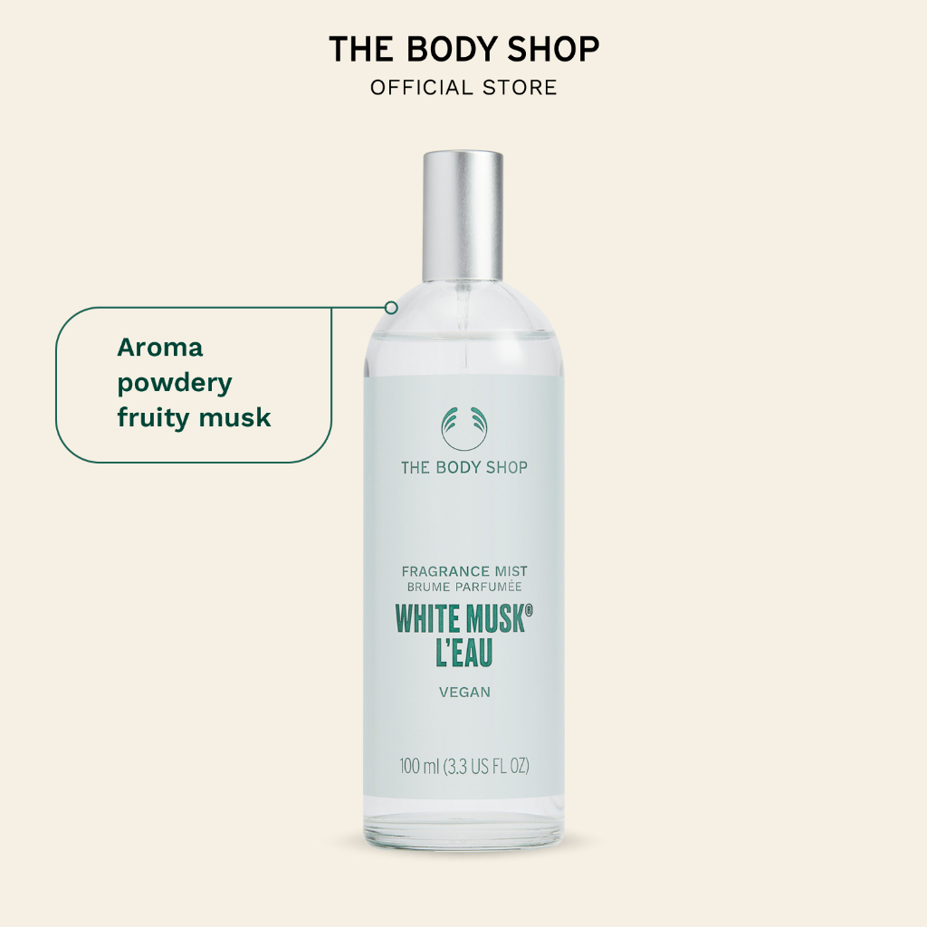 Jual The Body Shop White Musk L'eau Body Mist Fragrance 100ml | Shopee Indonesia