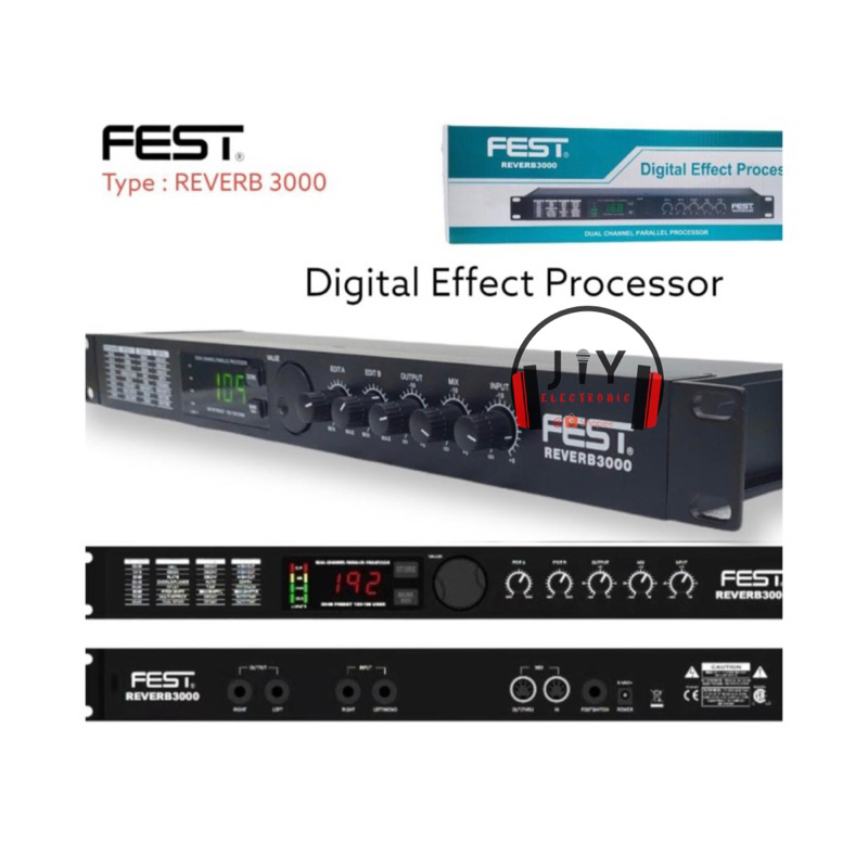 Jual Effect Efek Vocal Vokal Fest Reverb 3000 Reverb3000 Reverb-3000 ...