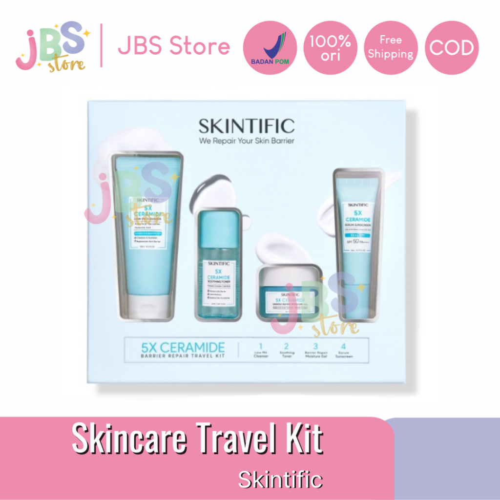 Jual [JBS STORE](Ready) Skintific Set Travel Barier Kit 4In1 | Shopee ...